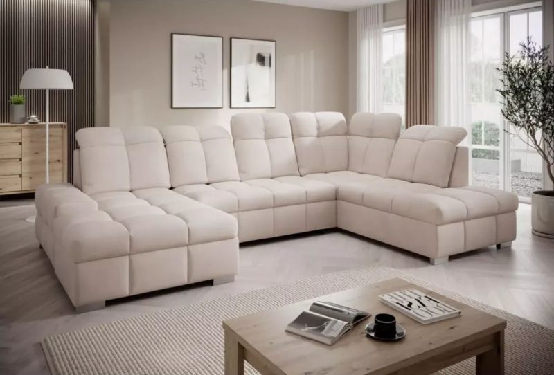 Dlaczego warto postawić na luksusowe narożniki do salonu? 🛋️ » Meble ...