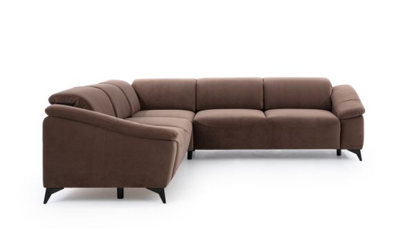 Narożnik czekolada duży rozkładany PORTIMAO 2 » Meble Arkadius